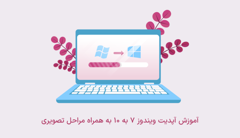آموزش آپدیت ویندوز 7 به 10 به همراه مراحل تصویری