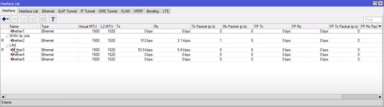 آشنایی با نرم افزار Winbox و معرفی قسمت های مختلف آن