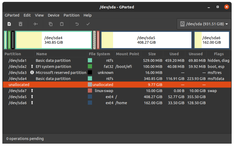آموزش پارتیشن بندی در لینوکس با دستورات fdisk و parted