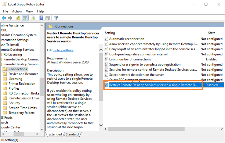 رفع محدودیت ریموت دسکتاپ و اتصال چند کاربر به ویندوز