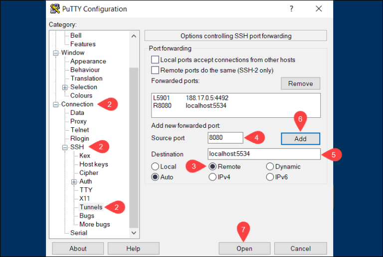 آموزش دستور پورت فورواردینگ (port forwarding) در ویندوز