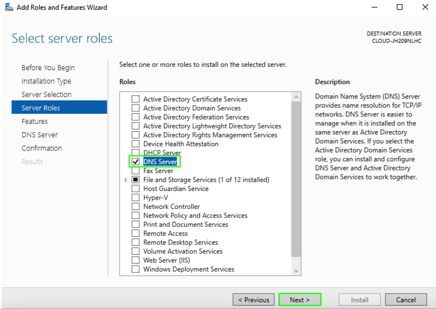 نحوه نصب DNS سرور در ویندوز سرور + تنظیمات پیشرفته