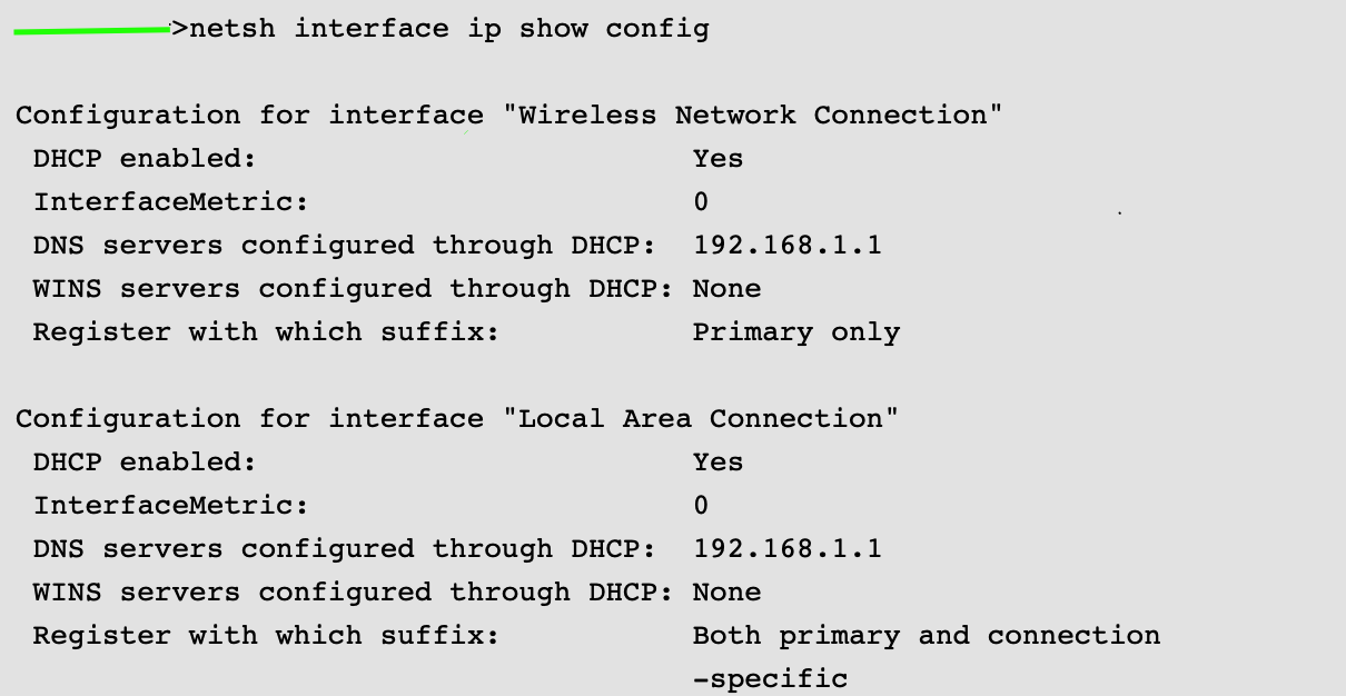 چگونه تنظیمات شبکه ویندوز را با دستور netsh پیکربندی کنیم؟