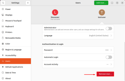 آموزش دستورات اضافه کردن و حذف یوزر در لینوکس اوبونتو