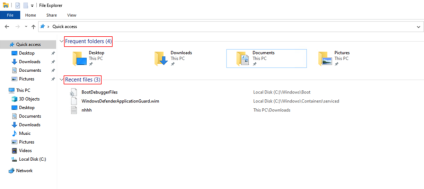 آموزش تنظیمات Quick Access در ویندوز (دسترسی سریع)